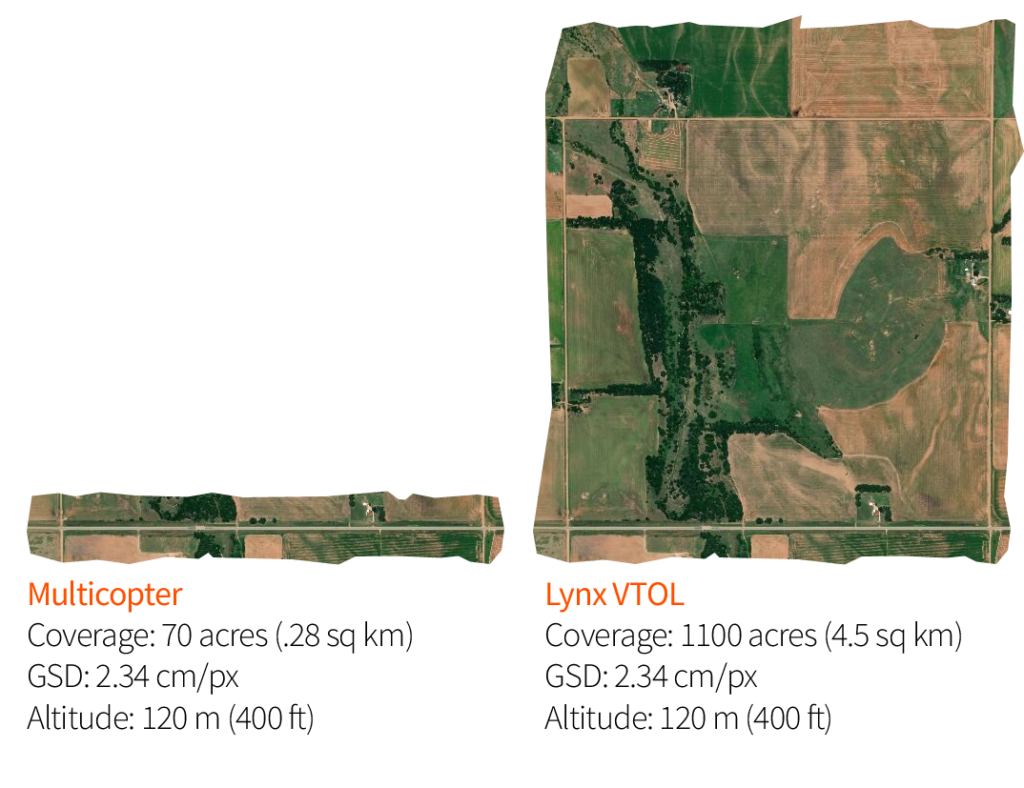 VTOL Drone - Lynx VTOL drone for mapping and survey.